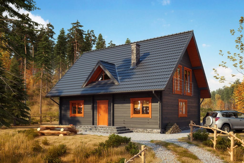 Casa de vacanta din lemn Rumiancovo - Planex